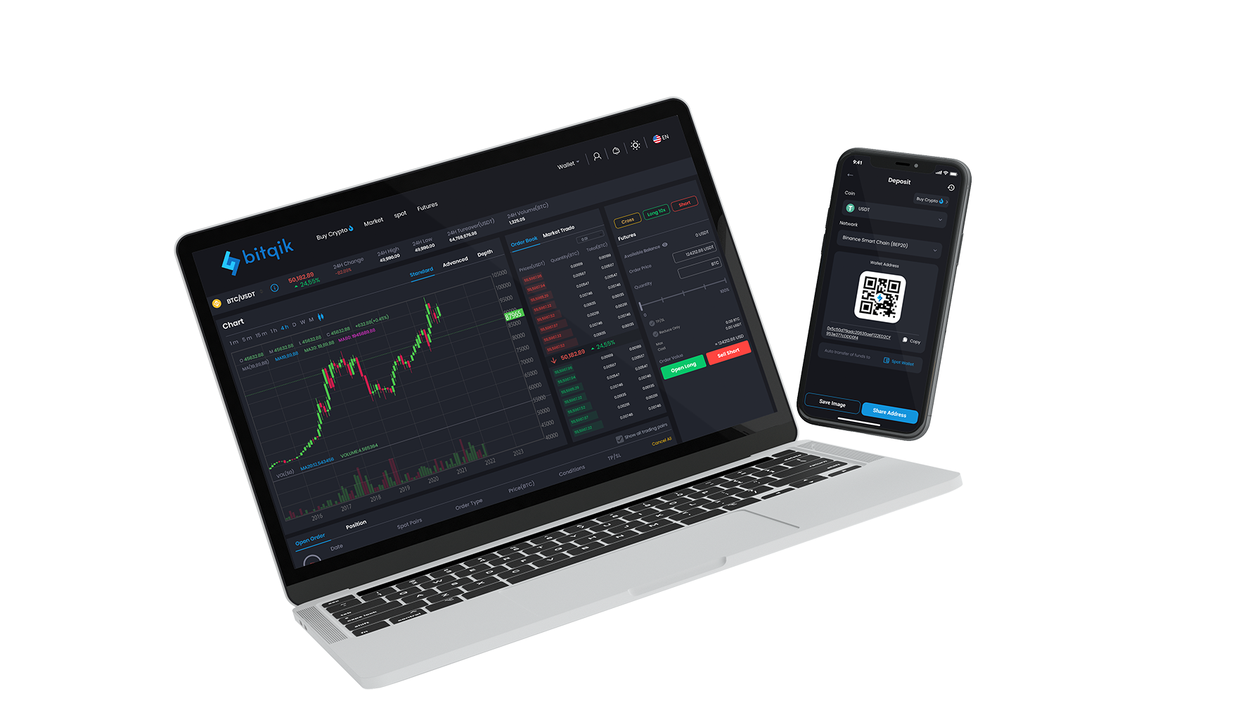 Home - bitqik - We make crypto easy